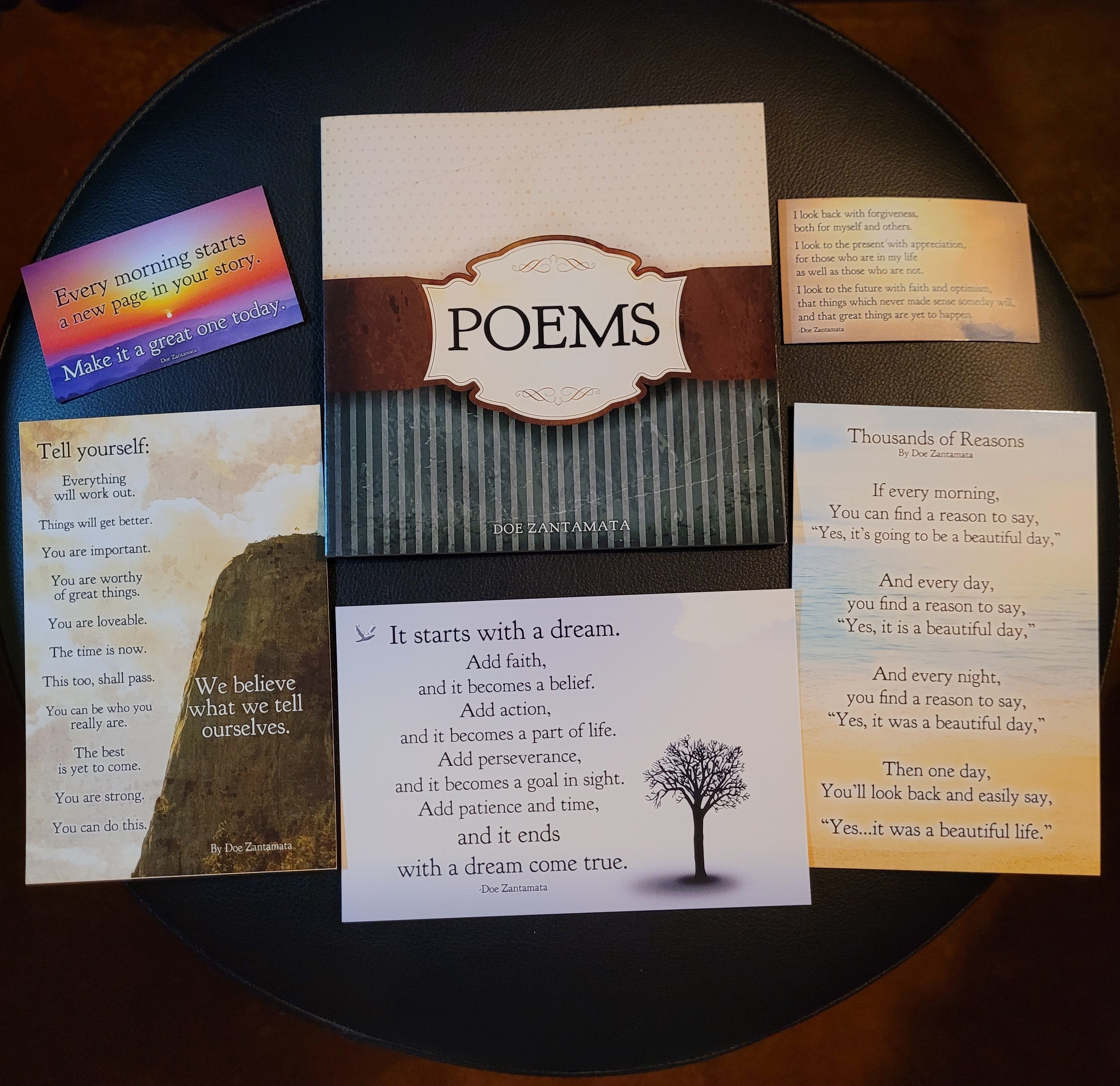 "New Start" Poems Book Gift Set - By Doe Zantamata – Shiva Nirvana ...