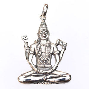 Sterling Silver Shiva Statue Pendant – Shiva Nirvana Jewelry and Gifts